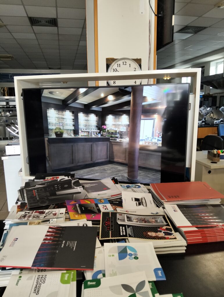 MONITOR SAMSUNG Display Professionale Serie DCH da 49".Funzionamento ...